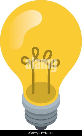beautifull light bulb isolated icon Stock Vector Image & Art - Alamy