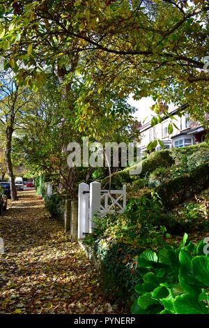Colourful image of Hartburn Village and its' traditional old British ...