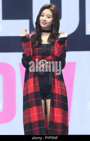 Kim Min-joo of South Korean girl group Izone, stylized as IZ*ONE ...