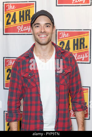 Actor Corey Cott attends the 24 Hour Plays on Broadway at the American ...