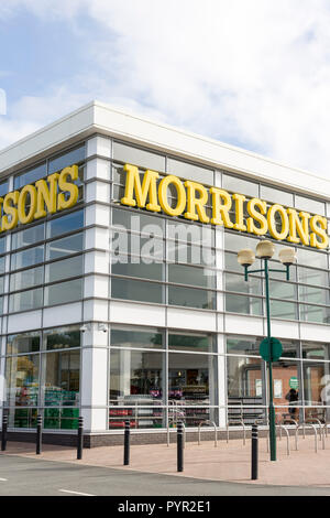 Exterior General View of Morrisons , Swinton , Salford Stock Photo - Alamy