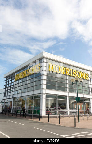 Exterior General View of Morrisons , Swinton , Salford Stock Photo - Alamy