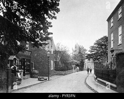 Audlem early 1900s Stock Photo - Alamy