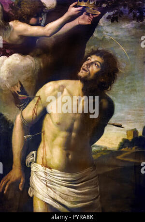 Saint Sebastian.. 17th century. Italian Saint Sebastian Stock Photo - Alamy