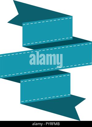 blank ribbon banner acrtoons vector illustration graphic design Stock ...