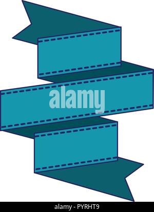 blank ribbon banner acrtoons vector illustration graphic design Stock ...