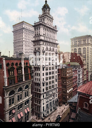 Gillender Building, New York City, c. 1900 Stock Photo - Alamy