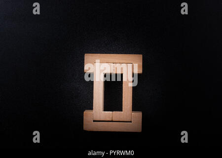 Roman numeral two sign icon symbol made of wood Stock Photo - Alamy