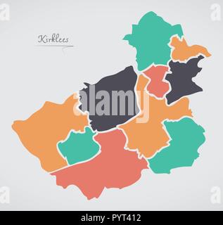 provinces and regions vector map of the kingdom of thailand with flag Stock Vector Image & Art ...