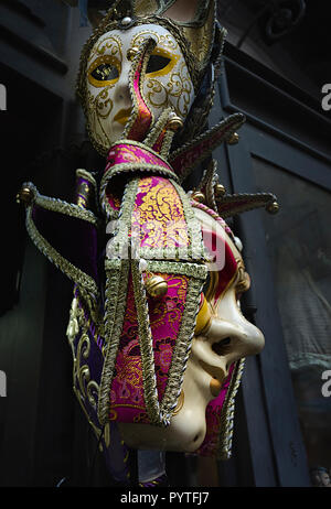 Traditional Neapolitan mask, Naples, Italy Stock Photo - Alamy