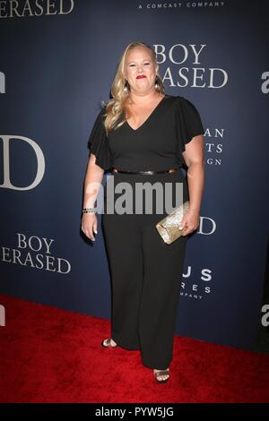 LOS ANGELES - OCT 29: Lindsay Moser at the "Boy Erased" Premiere at the ...