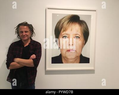 Vienna, Austria. 30th Oct, 2018. Photographer Martin Schoeller stands ...