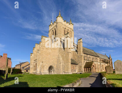 St Hilda's church Hartlepool Headland Teesside North East England Stock ...