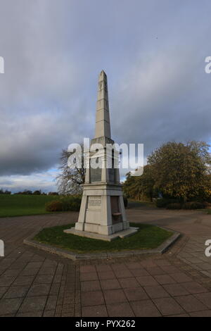 War memorial North Inch park Perth Scotland July 2016 Stock Photo - Alamy