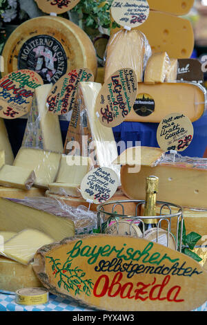 Selection of different cheeses, Germany Stock Photo - Alamy