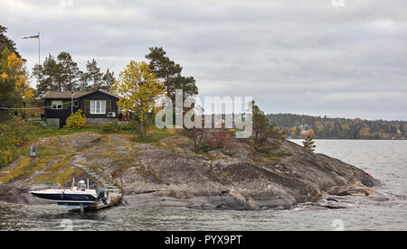 Granholmen island near Vaxholm, Sweden Stock Photo - Alamy