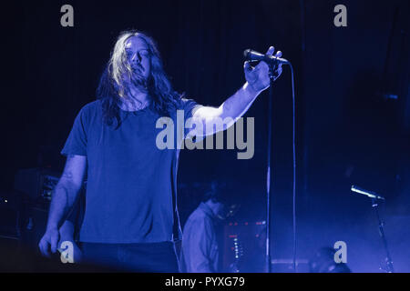 Norway, Oslo - October 26, 2018. The Norwegian rock band Kosmik Boogie ...