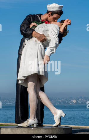 Clifton A. F. Sprague memorial at the USS Midway (aircraft carrier ...