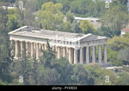 Temple of Hephaestus, is the best preserved ancient Greek temple, built ...