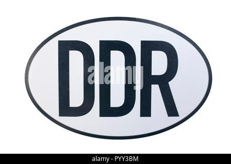 Country code DDR Stock Photo - Alamy