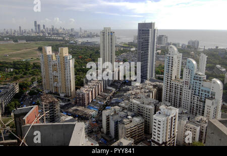 An Aerial View of Lower Parel , Mumbai Bombay , Maharashtra , India ...