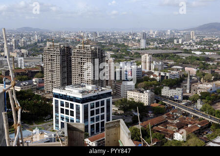 aerial view of lower parel at mumbai maharashtra India Stock Photo ...