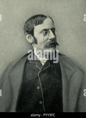 Portrait of Carl Peters (1856-1918) a German colonial ruler, politician ...