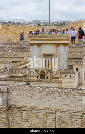 HEROD’S TEMPLE SCALE MODEL JERUSALEM HOLY LAND HOTEL JERUSALEM ISRAEL ...
