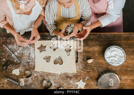 Cropped shot of child preparing for holiday Halloween, hands of child ...