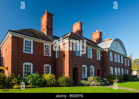 Historic house in Port Sunlight conservation village, Wirral ...
