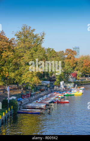 Boat hire Treptower park in the house Zenner, Treptow, Berlin, Germany ...