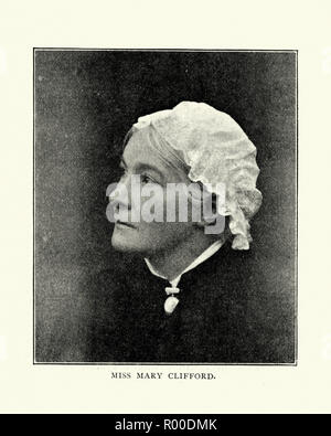 Mature woman in 19 century clothes, Civil War reenactment Stock Photo ...
