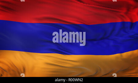 Armenia flag - realistic waving fabric flag Stock Photo - Alamy