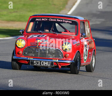 Neil Bray, Mini Cooper, Classic Touring Car Racing Club, Pre-66, BARC ...