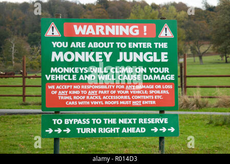 Complete with warning signs for car drivers and vehicle owners, the ...