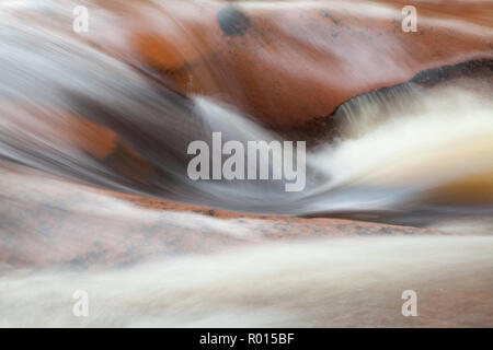 River Gelt abstract, Cumbria, UK Stock Photo - Alamy