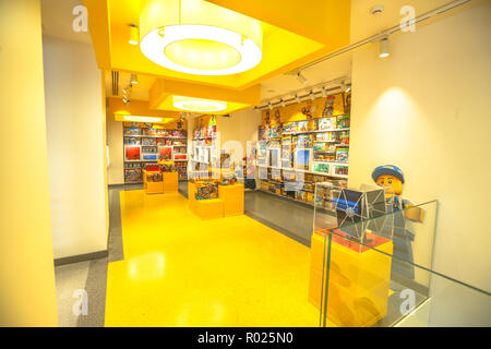 the famous piazza San Babila, Milan, Italy Stock Photo - Alamy