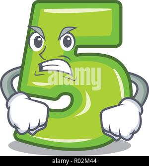 Annoyed emoticon digital green Stock Vector Image & Art - Alamy