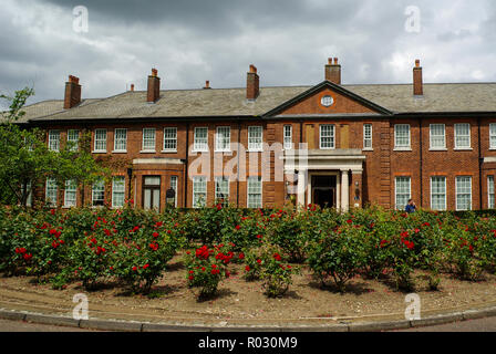 Middleton Hall, Officers' Mess building at RAF Mildenhall, Suffolk, UK ...