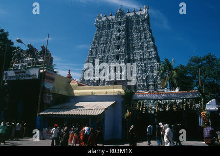 The Thanumalayan Temple in Suchindram, Kanyakumari, Tamil Nadu, India ...