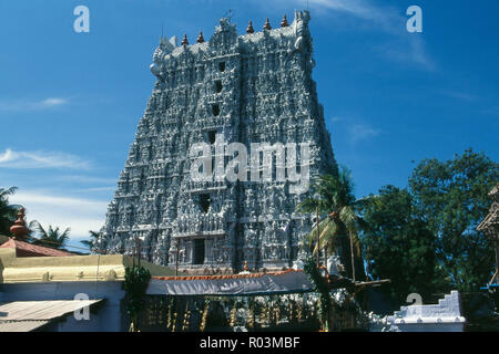 The Thanumalayan Temple in Suchindram, Kanyakumari, Tamil Nadu, India ...
