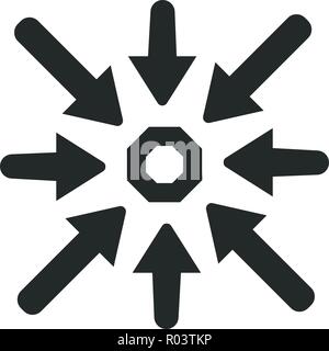 Specific Icon Showing Choice - Specific keywords Idea Stock Vector ...