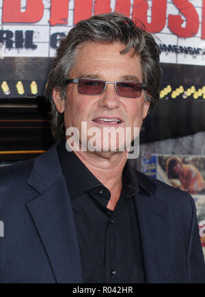 Kurt Russell arriving at the Grindhouse Premiere at the Orpheum Theatre ...