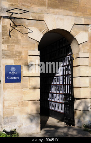 Cloisters, Oundle, Northamptonshire Stock Photo - Alamy