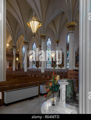 Fort Wayne, Indiana - The Cathedral of the Immaculate Conception Stock ...