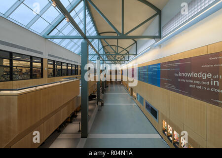 The Great Hall inside the Allen County Public Library at 900 Library ...