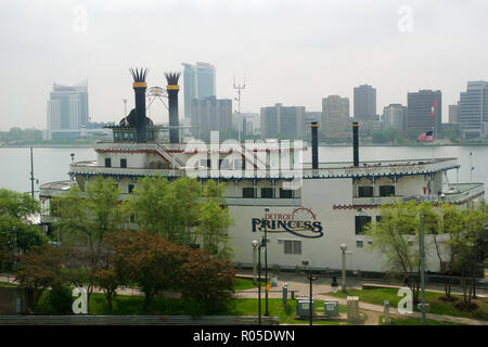 The Detroit Princess Riverboat, in Detroit, Michigan Stock Photo - Alamy