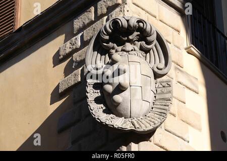 Emblem of the Medici family in Florence - Tuscany | usage worldwide ...