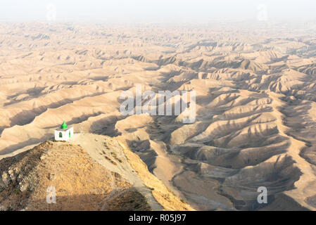 Tomb of Khaled Nabi, situated in the Gokcheh Dagh hills of the Turkmen ...
