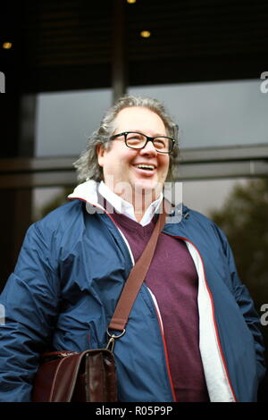 Mike Graham in London on 1st November 2018. The clever and funny Talk ...